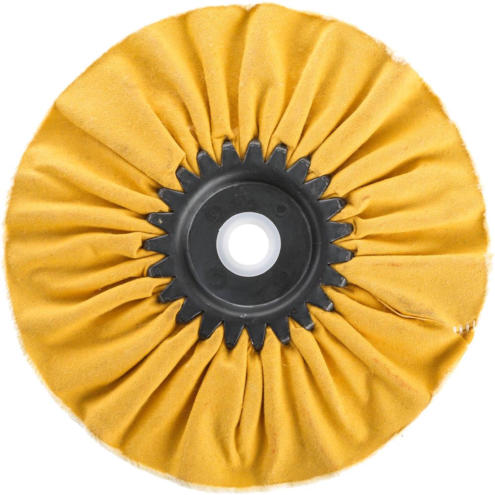 6" x 12 Ply x 5/8" Airway Hard Buff Wheel, 3500 RPM – Norfolk Wood Shop